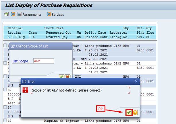 Modelo De Requisicao