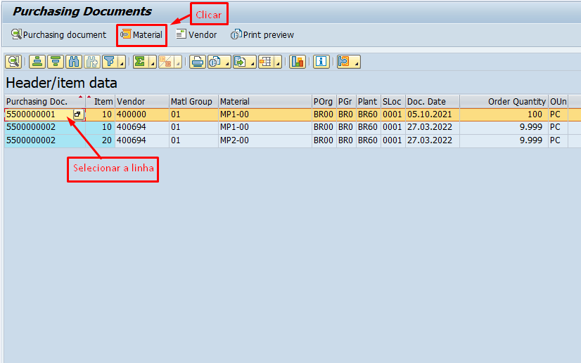 ME80FN para Listagem de Documentos de Compras no SAP • Freire Cruz